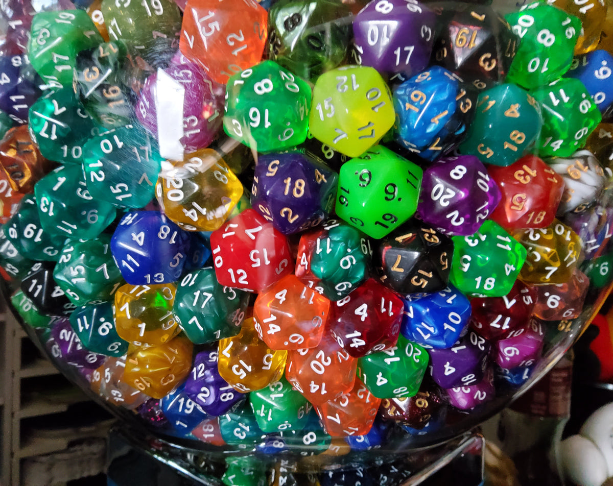 Gumball Machine Pull: Random D20 Dice| Lairbrew