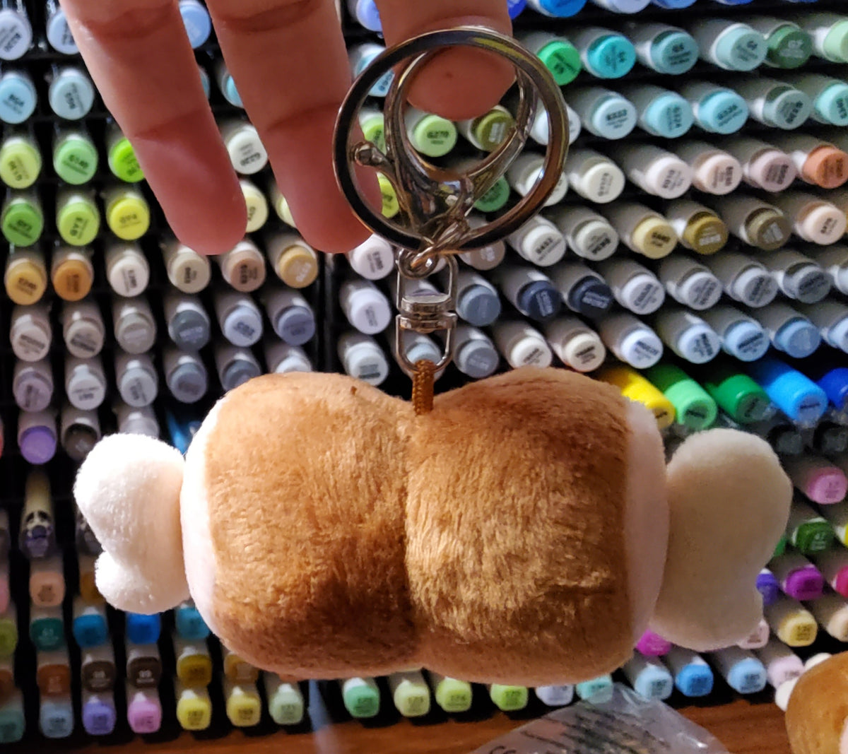 Bantam Cartoon Meat Keychain| Lairbrew