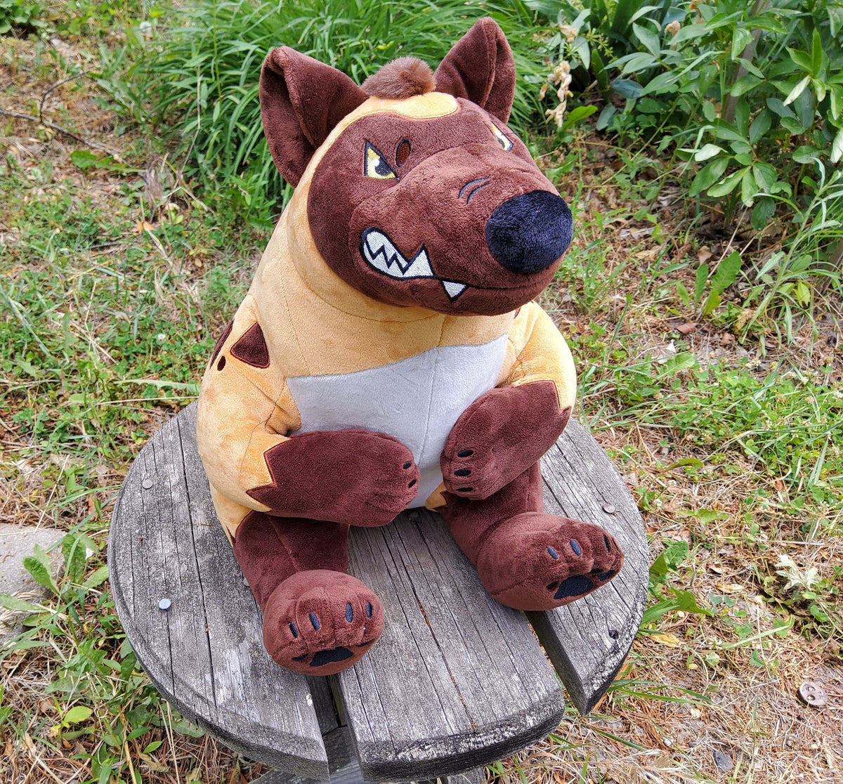 Large Gnoll Spotted Hyena Plush| Lairbrew