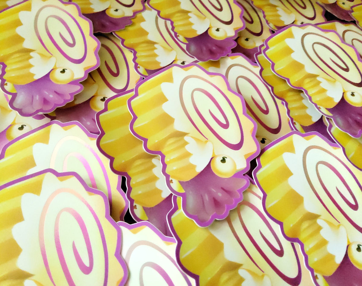 Ordovician Cuisine: Nautilus Fish Cake Sticker| Lairbrew