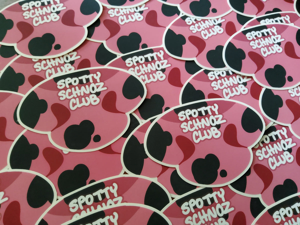 Spotty Schnoz Club Sticker| Lairbrew